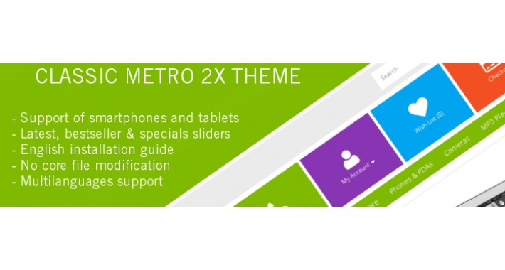 OpenCart - Responsive Metro theme