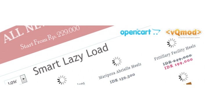 OpenCart - Lazy Load - Increase Page Speed