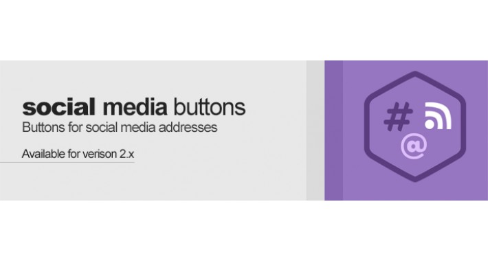 Opencart Social Media Buttons 