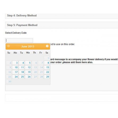 OpenCart - Delivery Date PRO