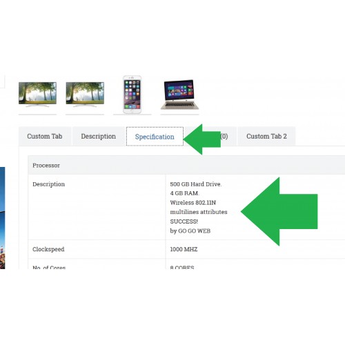 Opencart Ggw Vqmod Multiple Lines Attributes