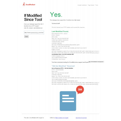 OpenCart - 304 Last Modified Since