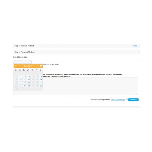 OpenCart - Delivery Date PRO