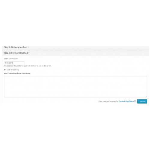 OpenCart - Delivery Date PRO