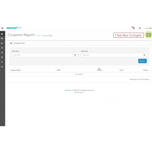 OpenCart - Export All Data (vQmod)