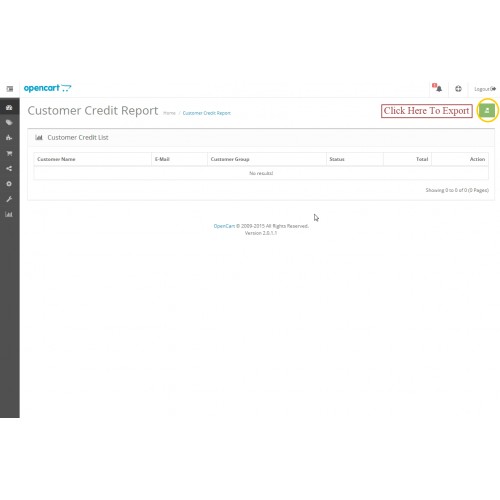 OpenCart - Export All Data (vQmod)