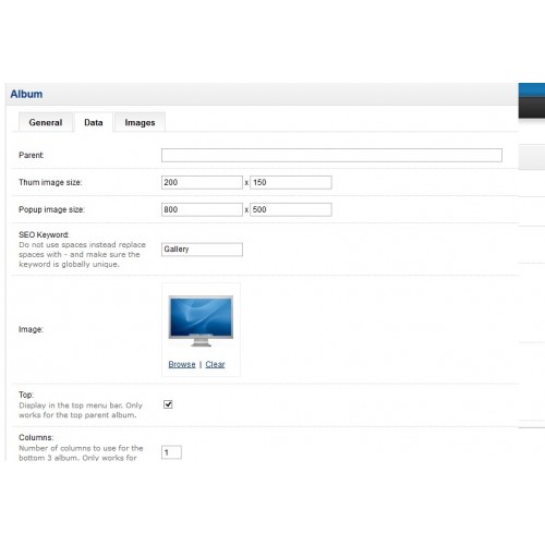 OpenCart - Album gallery - Multiple Image Upload