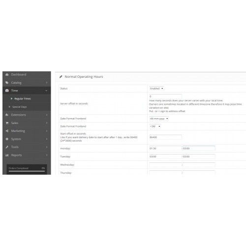 OpenCart - Delivery Date PRO