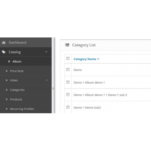 OpenCart - Album gallery - Multiple Image Upload
