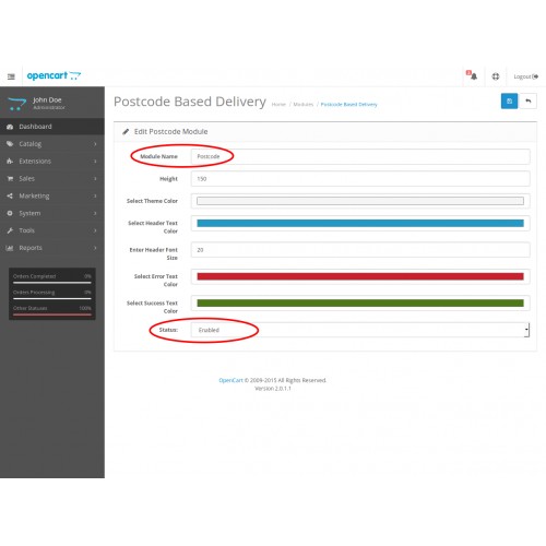 OpenCart - Advanced Zipcode/Postcode based Delivery VQMOD