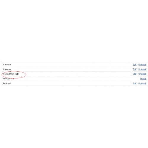 OpenCart - Quick Contact opencart
