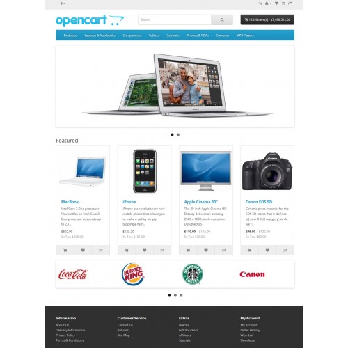 OpenCart Remove Powered By OpenCart vQmod OCMod 