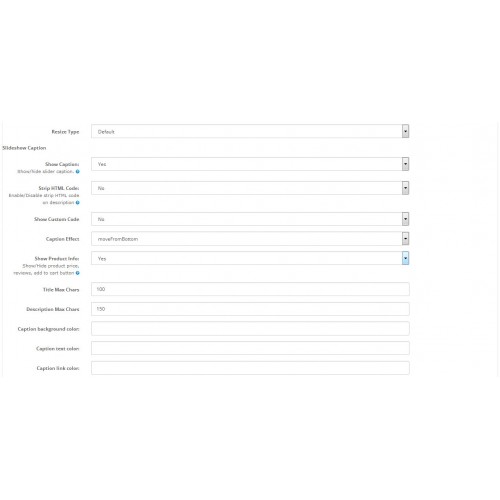 OpenCart - Camera Slideshow