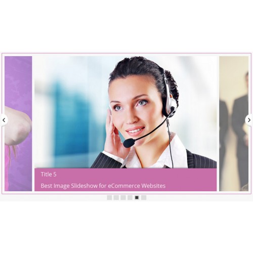 OpenCart - Responsive Glam Slider