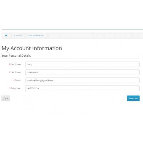 OpenCart - [NEW]Remove Unnecessary Fields From Checkout & Pages