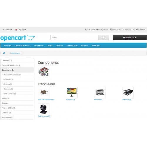 OpenCart - CatsAndImages