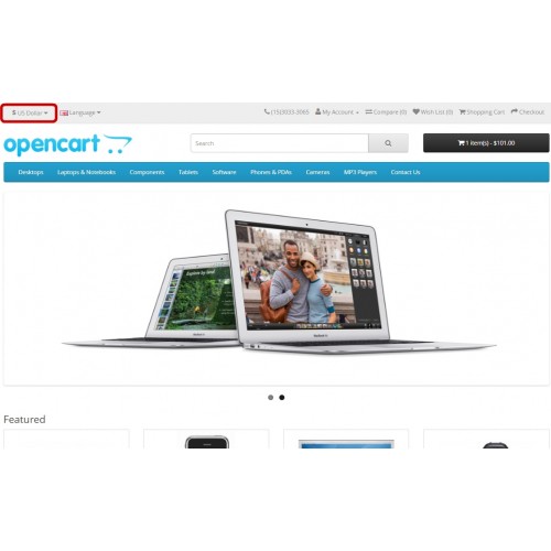 OpenCart Name Currency After Symbol