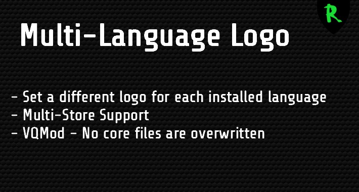 OpenCart - Multi-Language Logo