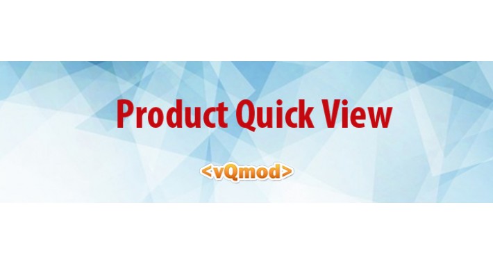 OpenCart - Product Quick View