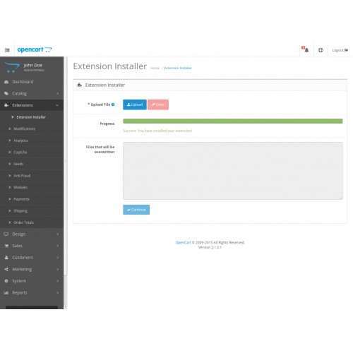 OpenCart - Easy Endless Scroller(OCMOD)