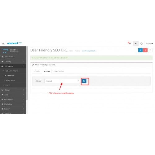 OpenCart - User Friendly SEO URL VQMOD / OCMOD