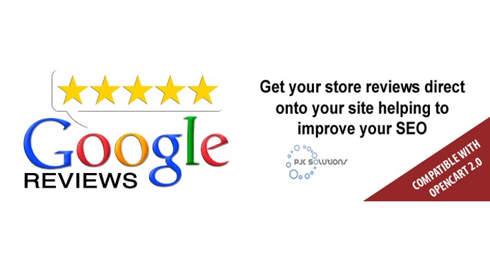 OpenCart - Google Reviews OpenCart - Google Reviews