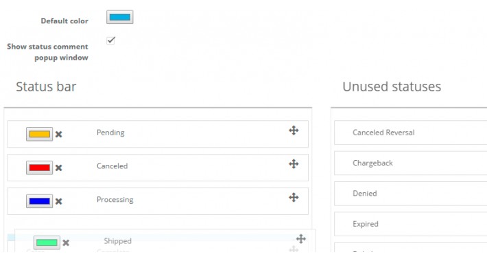 OpenCart - Order Status Bar v.1.3 (Opencart 2.x)