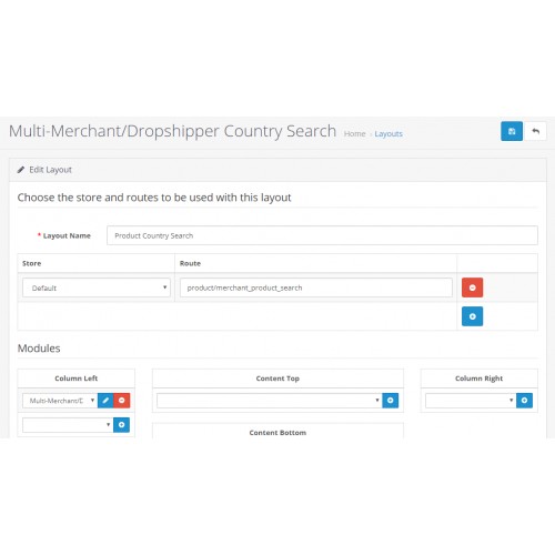 OpenCart - Multi Merchant / DropShipper Shipping Locations 3.0