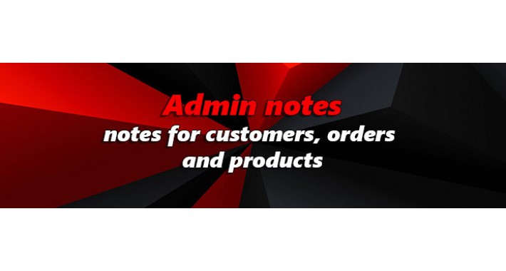 OpenCart - Admin notes 2.x (orders, products, customers)