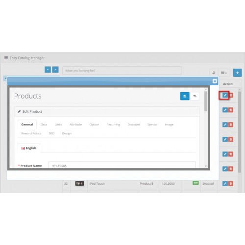 OpenCart - Easy Catalog - Catalog Manager