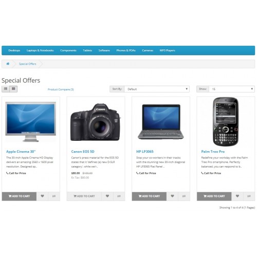 OpenCart - Call For Price 3.x