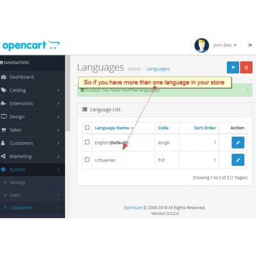 OpenCart - Multilingual / Multistore Google Sitemap Feeds