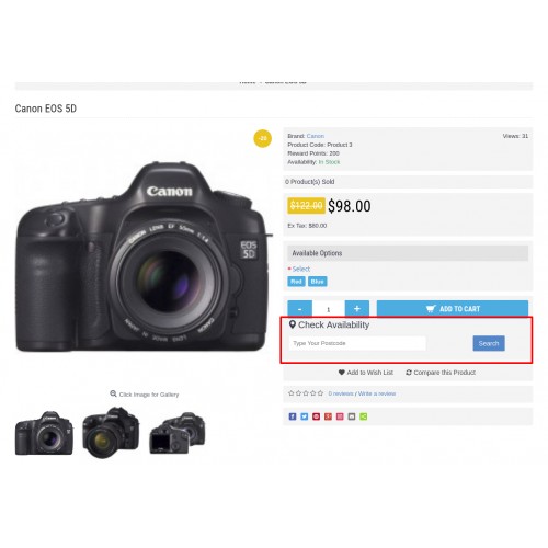 OpenCart - Advanced Zipcode/Postcode based Delivery OCMOD