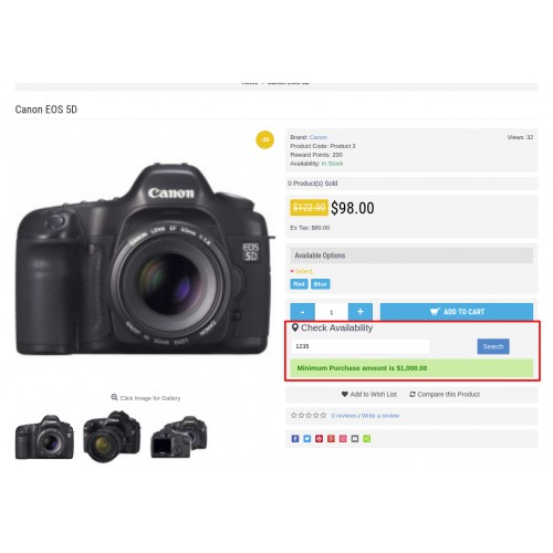 OpenCart - Advanced Zipcode/Postcode based Delivery VQMOD
