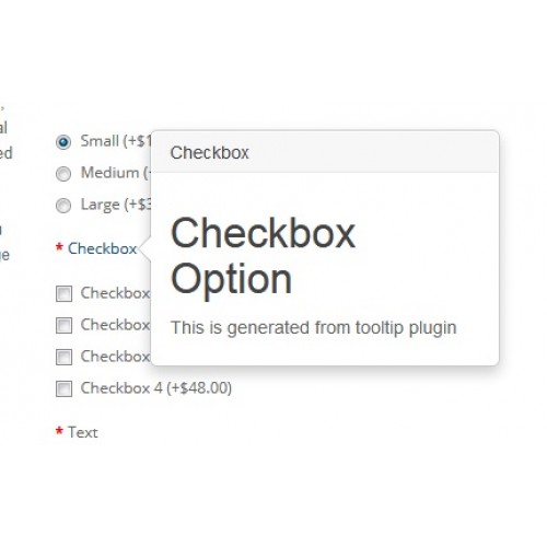 OpenCart - Option tooltip