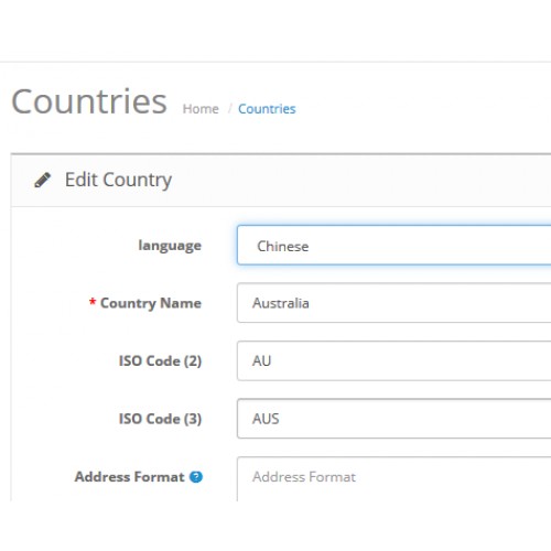 OpenCart - Auto detect language (by user ip)