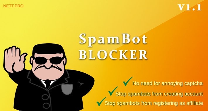 OpenCart - Spam Bot Blocker