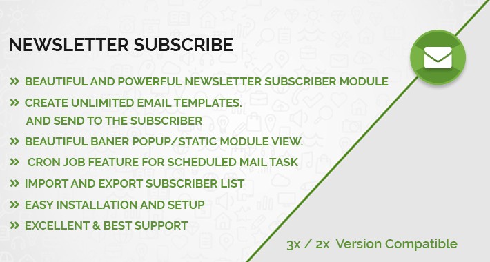 OpenCart - Advance Newsletter Subscribe
