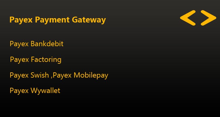 OpenCart - Payex payment gateway