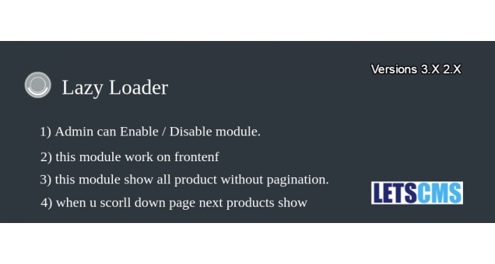 OpenCart - Lazy Loader