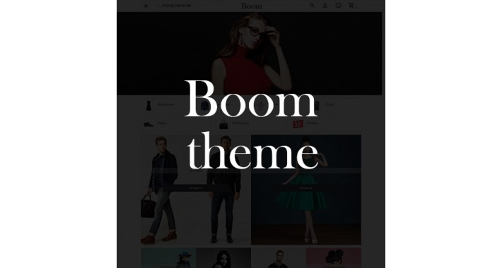 OpenCart - Boom theme