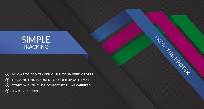 OpenCart - Simple Tracking