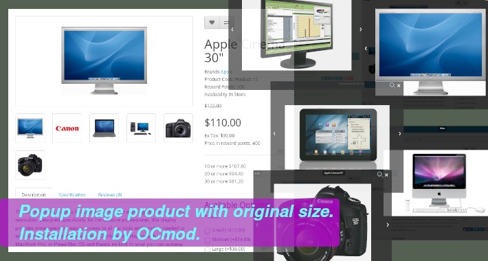 OpenCart - Zoom Image Product