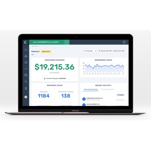 OpenCart - CartStack - Easily Recover Abandoned Carts & Lost Sales