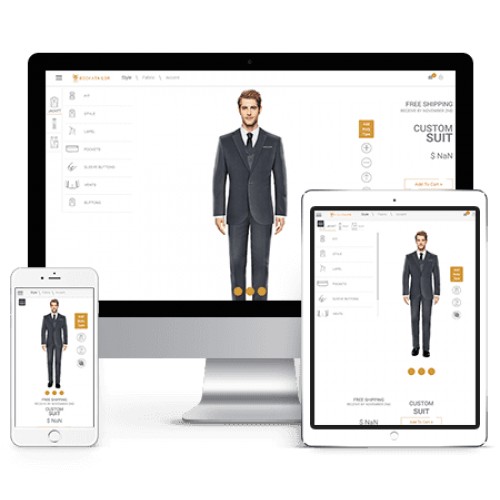 OpenCart - iDesigniBuy:Custom Suit Design Tool