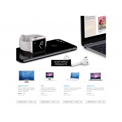 OpenCart - Category cube products list module