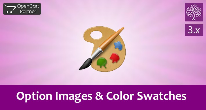 OpenCart - Option Images and Color Swatches
