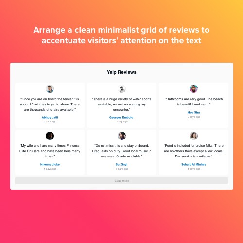 OpenCart - Yelp Reviews for OpenCart