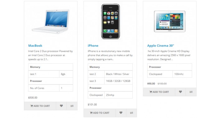 Opencart Product Attribute On Listing 1182