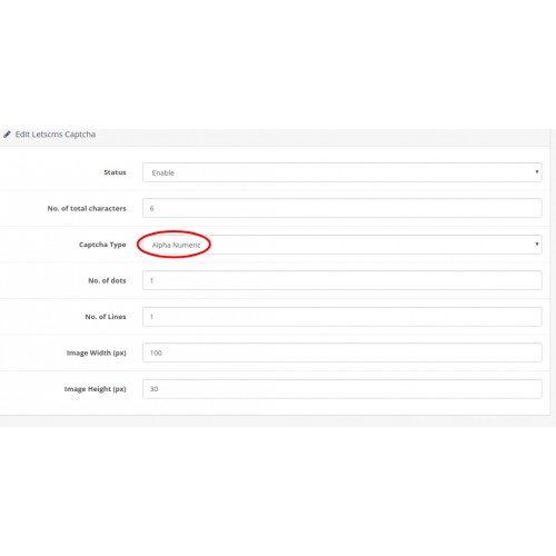 OpenCart - Captcha Plus